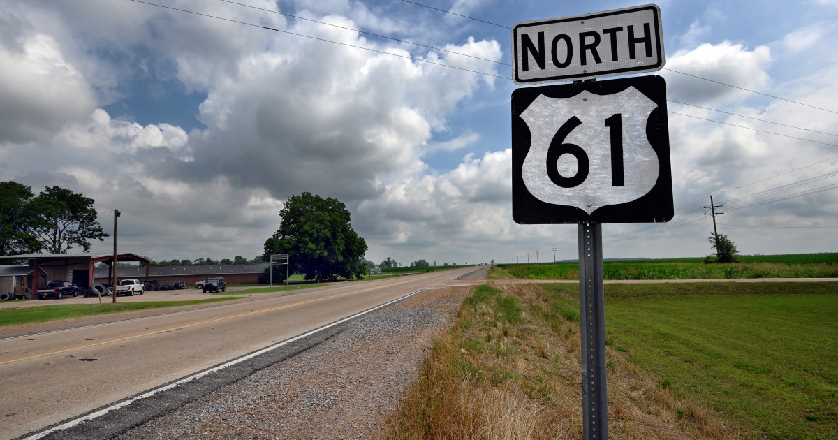 On the Road auf dem Blues Highway 61 – Mississippi